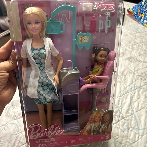 Barbie | Toys | Barbie Pink And Blue Doll With Accessories | Poshmark